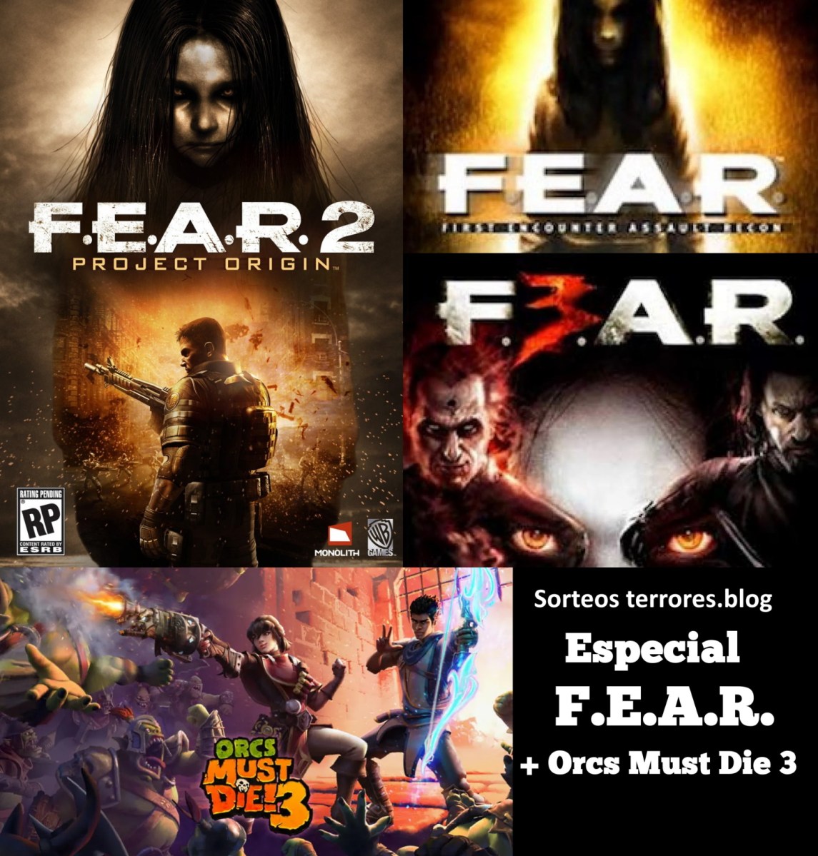 Esta semana, especial saga F.E.A.R. Sorteos de «F.E.A.R.», «F.E.A.R. 2 ...